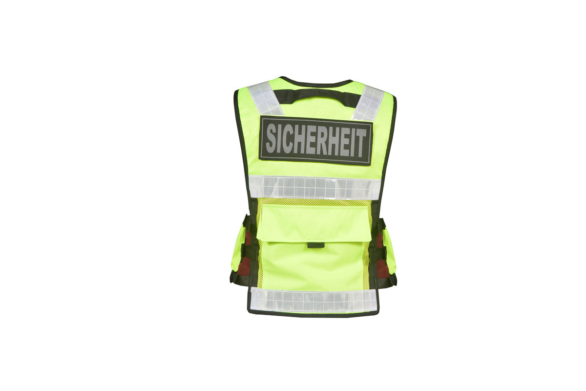 3104 Hi Vis tactical Security Vest Press CCTV vest multi-function Dog ...